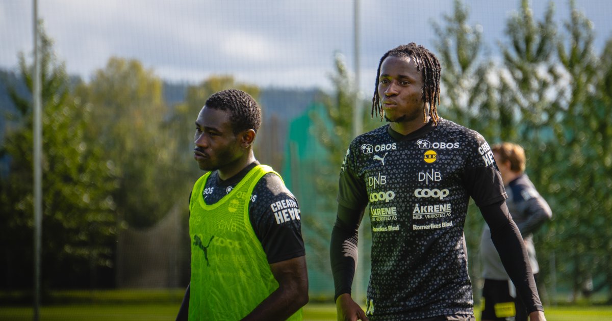 Disse starter dagens treningskamp mot Strømsgodset / Lillestrøm